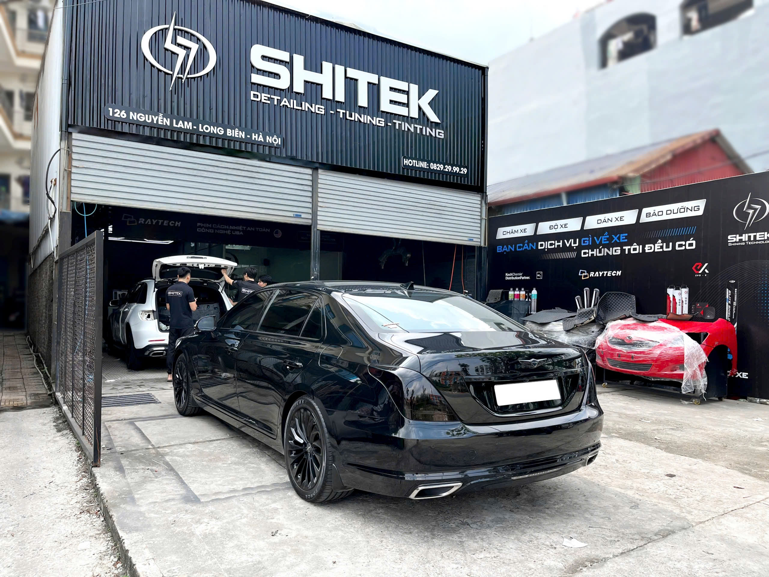 SHITEK LONG BIÊN - ĐỊA CHỈ CHĂM SÓC XE HƠI CHUYÊN NGHIỆP, UY TÍN HÀNG ĐẦU